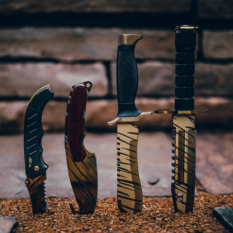 Elemental Knives | Jaw-Dropping Real Life Video Game Knife Skins